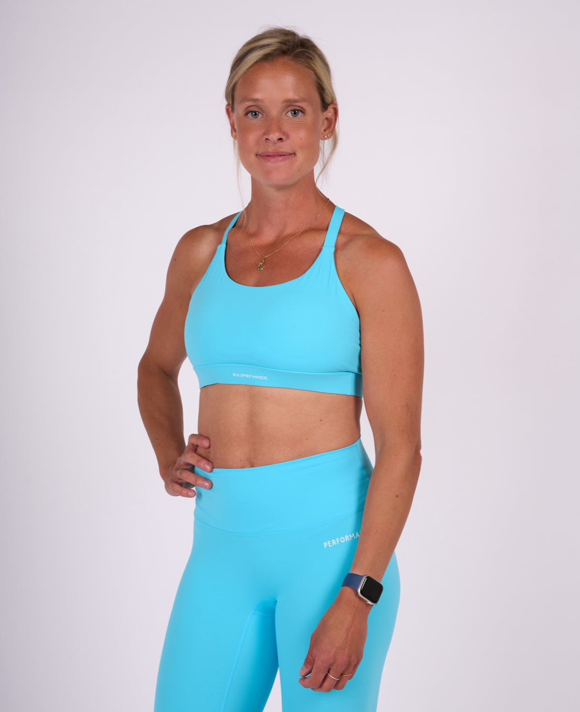 Isabel Sport Bra Blue Lagoon
